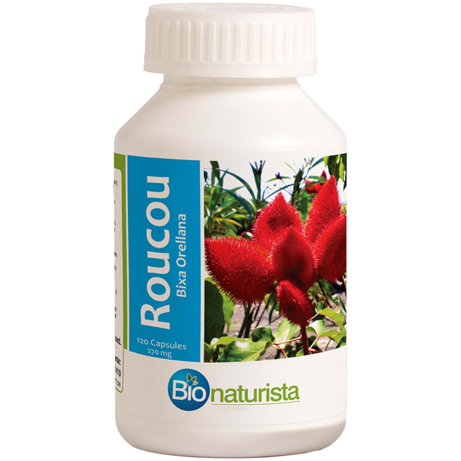 Roucou Achiote Bionaturista 120 gélules 270 mg – Bionaturista