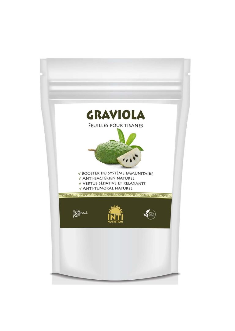 Graviola Corossol Feuilles sèches pour infusion 100 gr – Inti Nutrition ...